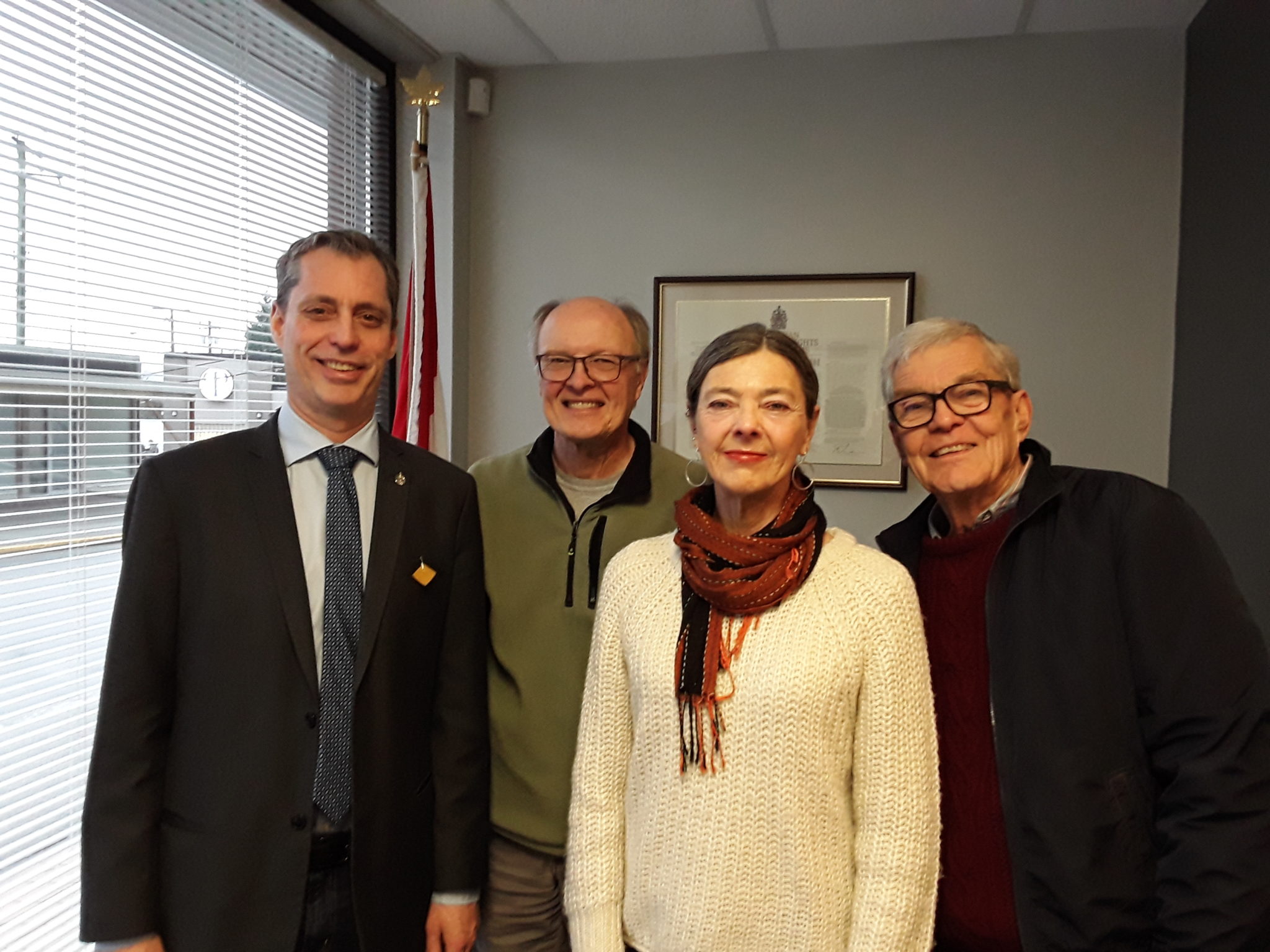 Meeting with Paul Manly, MP for Nanaimo-Ladysmith - Nature Nanaimo